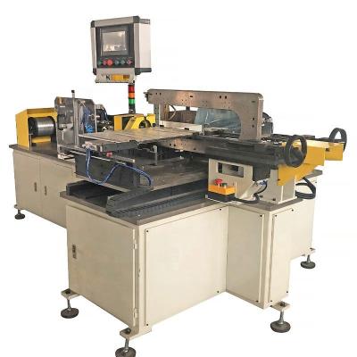 China Full Automatic Radiator Core Wire Tying Machine with 4 Servo Motors and 0.7Mpa Air Source Pressure for 300-850mm Core Length for sale