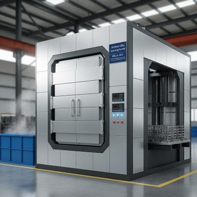 China Aluminum Alloy Quenching Furnace with 650°C Max Temperature and φ1200×1500mm Effective Size for ≤ 15 seconds Quenching Descent Time for sale