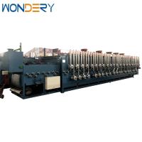 China 1500kg/hour Natural Gas Mesh Belt Tempering Furnace with PID Temperature Regulation for Stabilizer Bars for sale