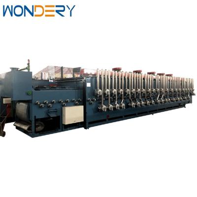 China 1500kg/hour Natural Gas Mesh Belt Tempering Furnace with PID Temperature Regulation for Stabilizer Bars for sale