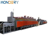 China WONDERY Continuous Muffle Mesh Belt Heat Treatment Furnace with PID Temperature Regulation for Carburizing Process for sale