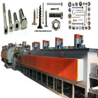 China 100kg/hour Electric Continuous Mesh Belt Quenching Tempering Furnace with Accurate Temperature Control and PID Regulation for sale