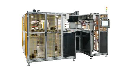 China 200-800mm Header Plate Pitch | Twin-Machine Linked Radiator Water Chamber Crimping Line | Synchronous 4-Side Crimping & Mixed-Flow Production System for Aluminum-Plastic Radiators for sale