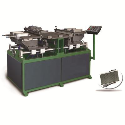 China Compressed air pressure 0.6Mpa Radiator Core Builder Machine featuring side plate to side plate distance 300 1000mm and size 3000 2000 2200mm for sale