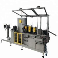 China Automatic Radiator Wavy Fin Making Machine PLC / Inverter / AC Servo Control for sale