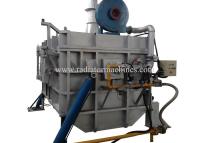 China Reveberatory Gas Fired Aluminum Metal Melting Furnaces Scraps 2000 Kgs for sale