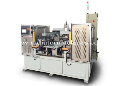 China Semi Automatic Radiator Core Builder Machine with Replacalbe Header Mold for sale