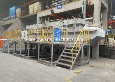 China 45000 Kg Gas Fired Aluminum Holding Furnaces With High Thermal Efficiency for sale