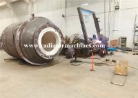 China 2000kg Rotary Type Metal Melting Machine , Aluminum Scrap Melting Furnace for sale
