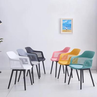 China Modern Plastic Dining Chair for Kitchen Living Room Hotel for sale