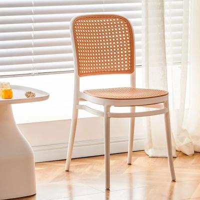 China Modern Plastic Wicker Dining Chair for Hotel and Home for sale