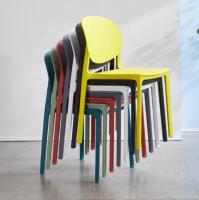 China Modern Stackable Polypropylene Dining Chair 45x45x80cm for sale