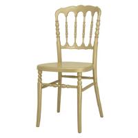China Golden Stackable Banquet Chairs for Hotels and Restaurants for sale