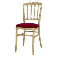 China Golden Stackable Banquet Chairs for Hotels and Restaurants for sale