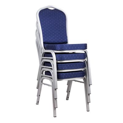 China 22kg Blue Fabric Banquet Chair for Hotels and Restaurants for sale