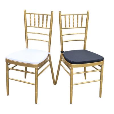 China Stackable Metal Banquet Chair for Weddings and Events for sale