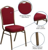 China Gold Metal Stackable Banquet Chair for Hotel Wedding for sale