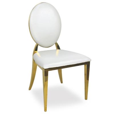 China Golden Stainless Steel Banquet Chair for Hotels Restaurants for sale