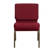 China Fabric Stacking Church Chairs with Lumbar Support H88xW47xL55cm for sale