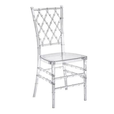 China Stackable Acrylic Chiavari Chair for Banquet Events for sale
