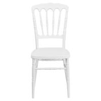 China White PP Plastic Chiavari Wedding Chairs Stackable for sale