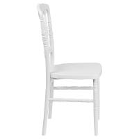 China White PP Plastic Chiavari Wedding Chairs Stackable for sale