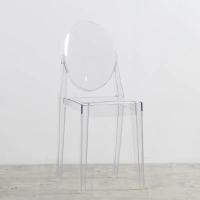 China Nordic Polypropylene Acrylic Chiavari Chair Black Hotel Furniture for sale