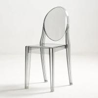 China Nordic Polypropylene Acrylic Chiavari Chair Black Hotel Furniture for sale
