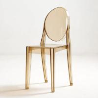 China Nordic Polypropylene Acrylic Chiavari Chair Black Hotel Furniture for sale