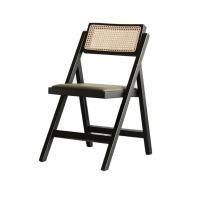 China Solid Wood Rattan Dining Chair for Restaurant and Home for sale