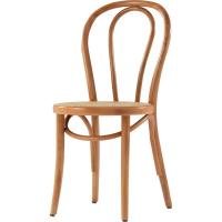 China Modern Rattan Dining Chair Solid Wood Frame Custom Colors for sale