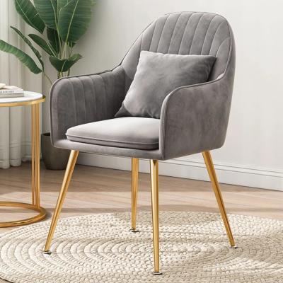 China Modern Gray Upholstered Dining Chair OEM ODM Customizable for sale
