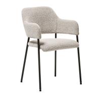 China Custom Color Velvet Dining Chair with Metal Legs 54x55x82cm for sale