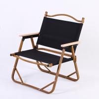China Wooden Frame Oxford Cloth Folding Camping Chair for sale