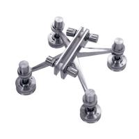China SUS304 SUS316 Stainless Steel Glass Spider Fittings for 12-20mm Glass Curtain Wall Systems for sale