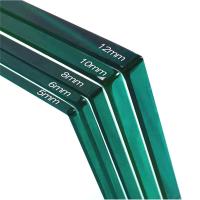 China Clear Safety Tempered Glass 3mm-19mm Thickness Options | 3600mm x 18000mm Maximum Size | Heat Strengthened for sale