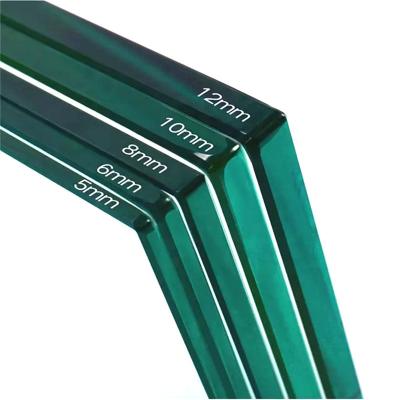 China Clear Safety Tempered Glass 3mm-19mm Thickness Options | 3600mm x 18000mm Maximum Size | Heat Strengthened for sale
