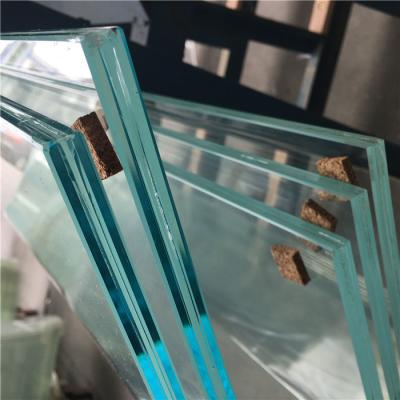 China PVB Tempered Laminated Safety Glass for Curtain Walls - 3600mm x 18000mm Maximum Size with 0.38mm to 3.04mm PVB Thickness for sale