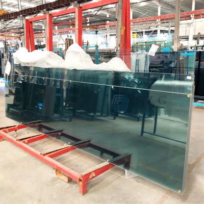 China Custom Cut Tempered Safety Glass 3-19mm Thickness 3600x18000mm for Balustrades & Partition Walls for sale