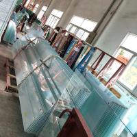 China Frosted Tempered Safety Glass 3mm-19mm Thickness 3600mm×18000mm Maximum Size With Thermal Stability for sale