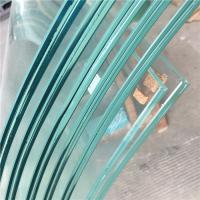 China Hot Curved Glass Balustrade 3mm-19mm Thickness 3600x18000mm Maximum Size for Exterior Walls and Architectural Applications for sale