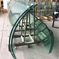 China Custom Curved Laminated Glass Plates 8mm 10mm 12mm Thickness for Architectural Applications for sale