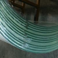 China Custom Curved Laminated Glass Plates 8mm 10mm 12mm Thickness for Architectural Applications for sale