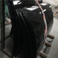 China 12mm Tinted Black Curved Glass - Custom Cut Tempered Curved Glass Partition Up to 3600mm x 18000mm for sale
