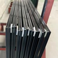 China Black Toughened Curved Glass 3mm-19mm Thickness, Custom Shapes Up to 3600x18000mm for Architectural Applications for sale
