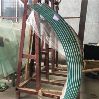 China Architectural Curved Tempered Glass 3-19mm Thickness 3600x18000mm Maximum Size for Balustrades & Windows for sale