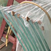 China Architectural Curved Tempered Glass 3-19mm Thickness 3600x18000mm Maximum Size for Balustrades & Windows for sale