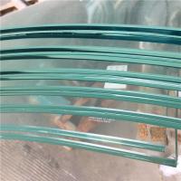 China Custom Curved Glass Panels 6mm 8mm 10mm 12mm Thickness for Architectural Walls & Greenhouses for sale