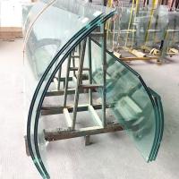 China Custom Curved Glass Panels 6mm 8mm 10mm 12mm Thickness for Architectural Walls & Greenhouses for sale