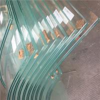China 3D Curved Tempered Glass 6mm-19mm Thickness for Building Facades - Maximum Size 3600mm x 18000mm for sale